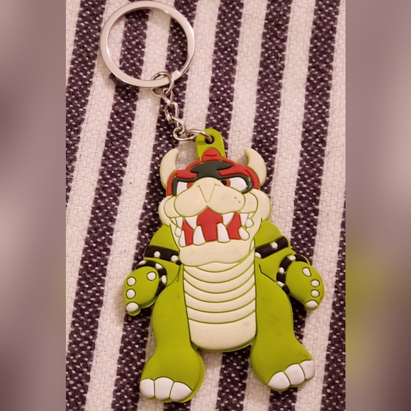 Nintendo | Toys | Nintendo Super Mario Bros Bowser Rubber 2sided ...